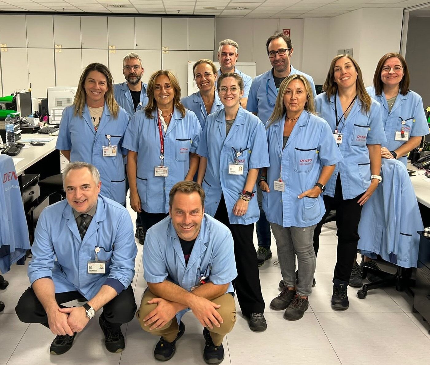 DENSO's Barcelona Production Control team