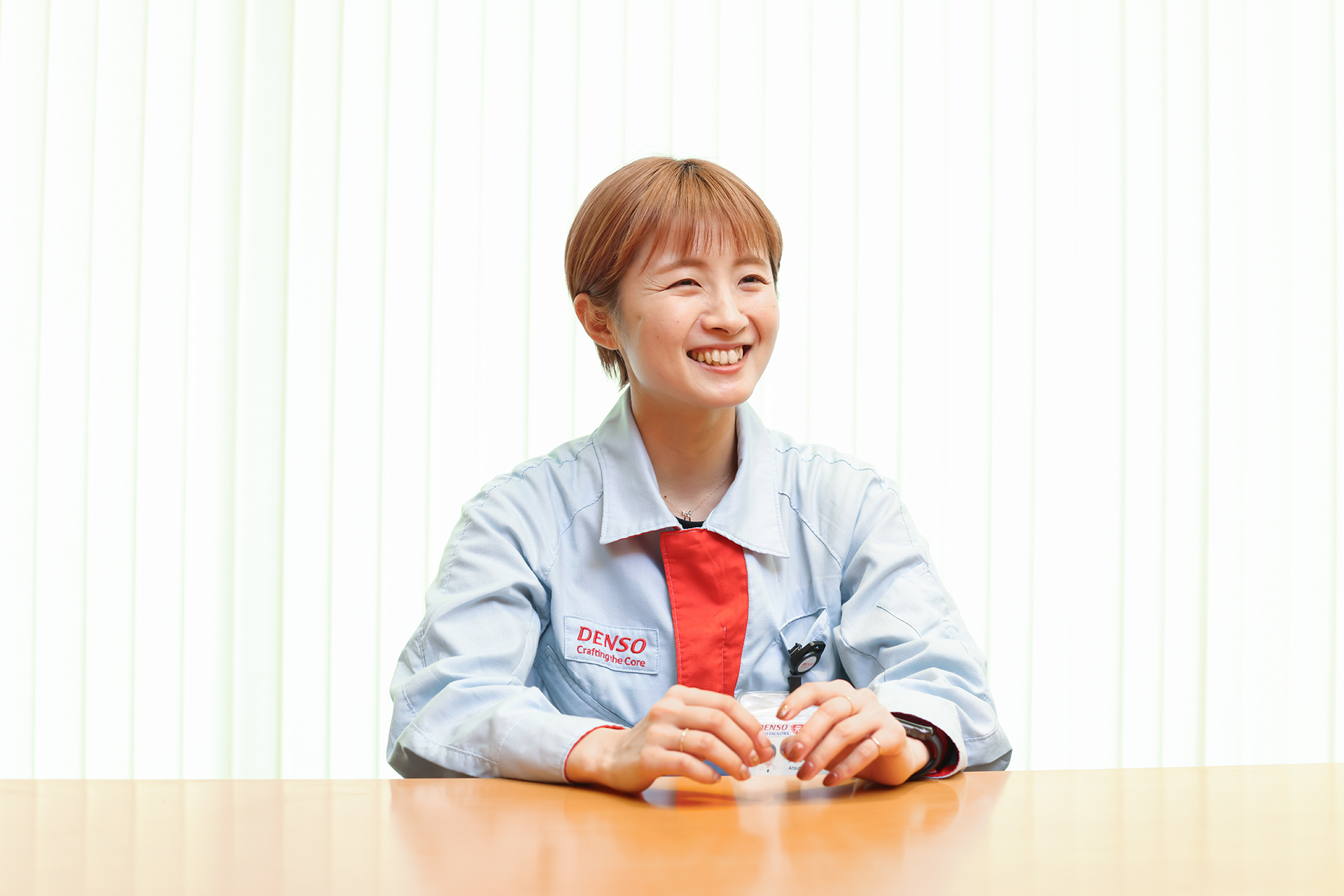 先輩社員紹介(保全1) ｜ 先輩社員紹介 ｜ 採用情報 ｜ 株式会社デンソーファシリティーズ - DENSO FACILITIES