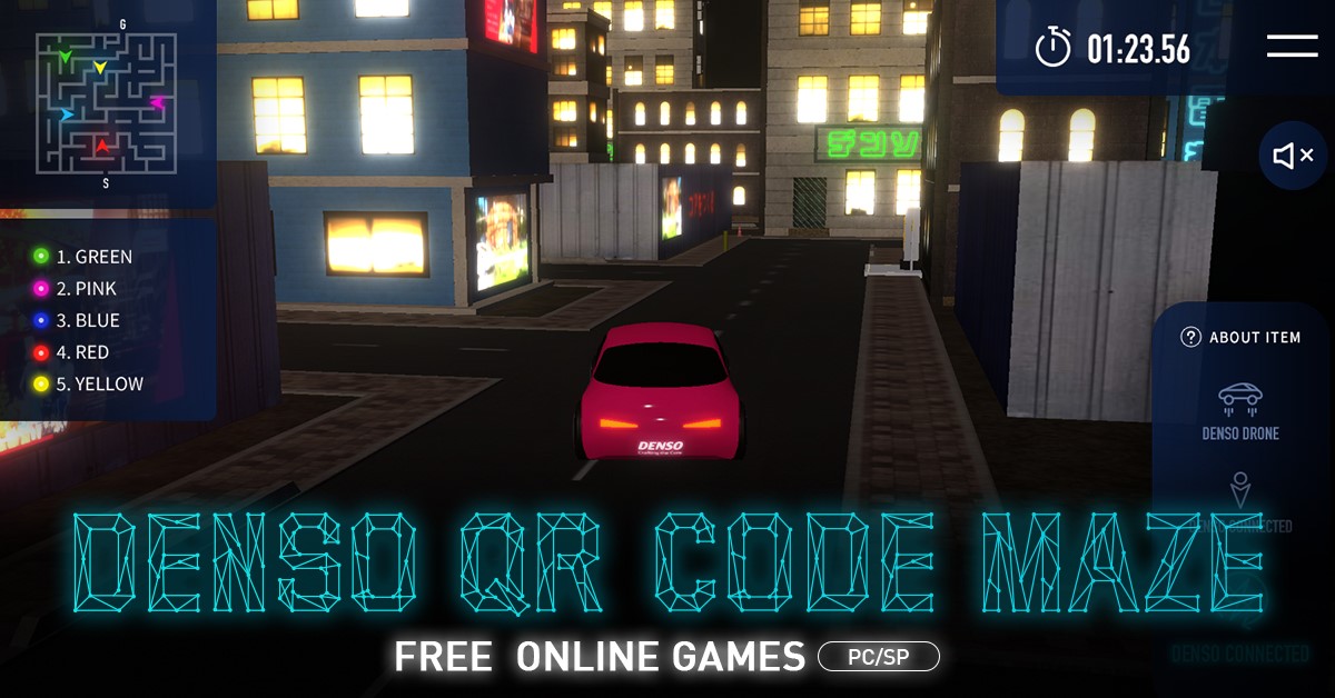 QR Codes Become a Game!? DENSO Launches Free Online Game, ‘DENSO QR ...