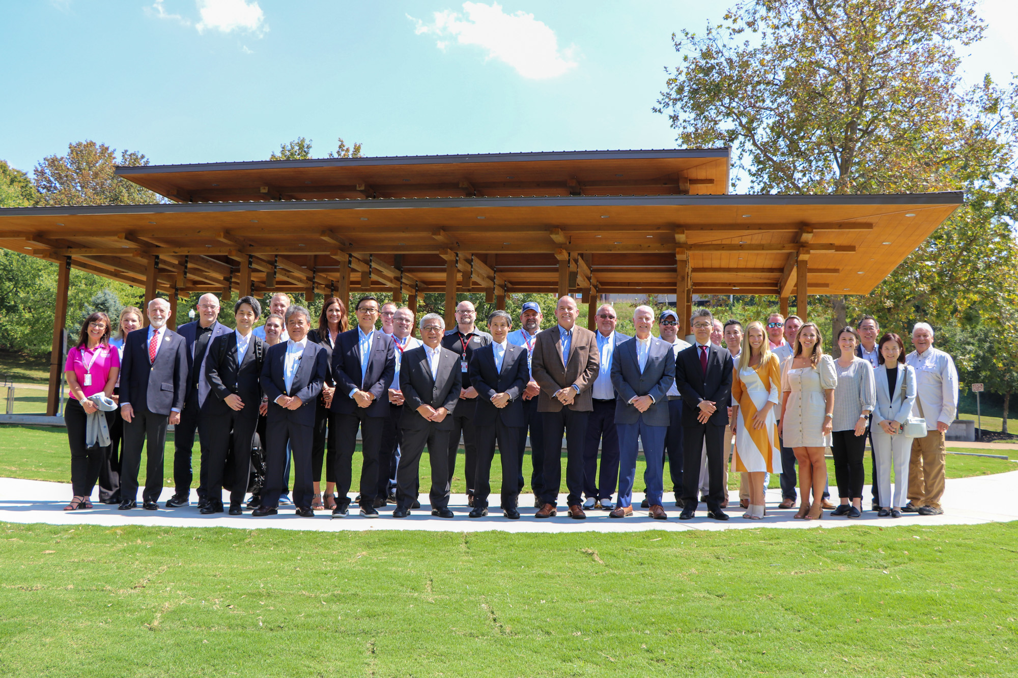 DENSO Unveils Pavilion and Arboretum in Partnership with City of ...